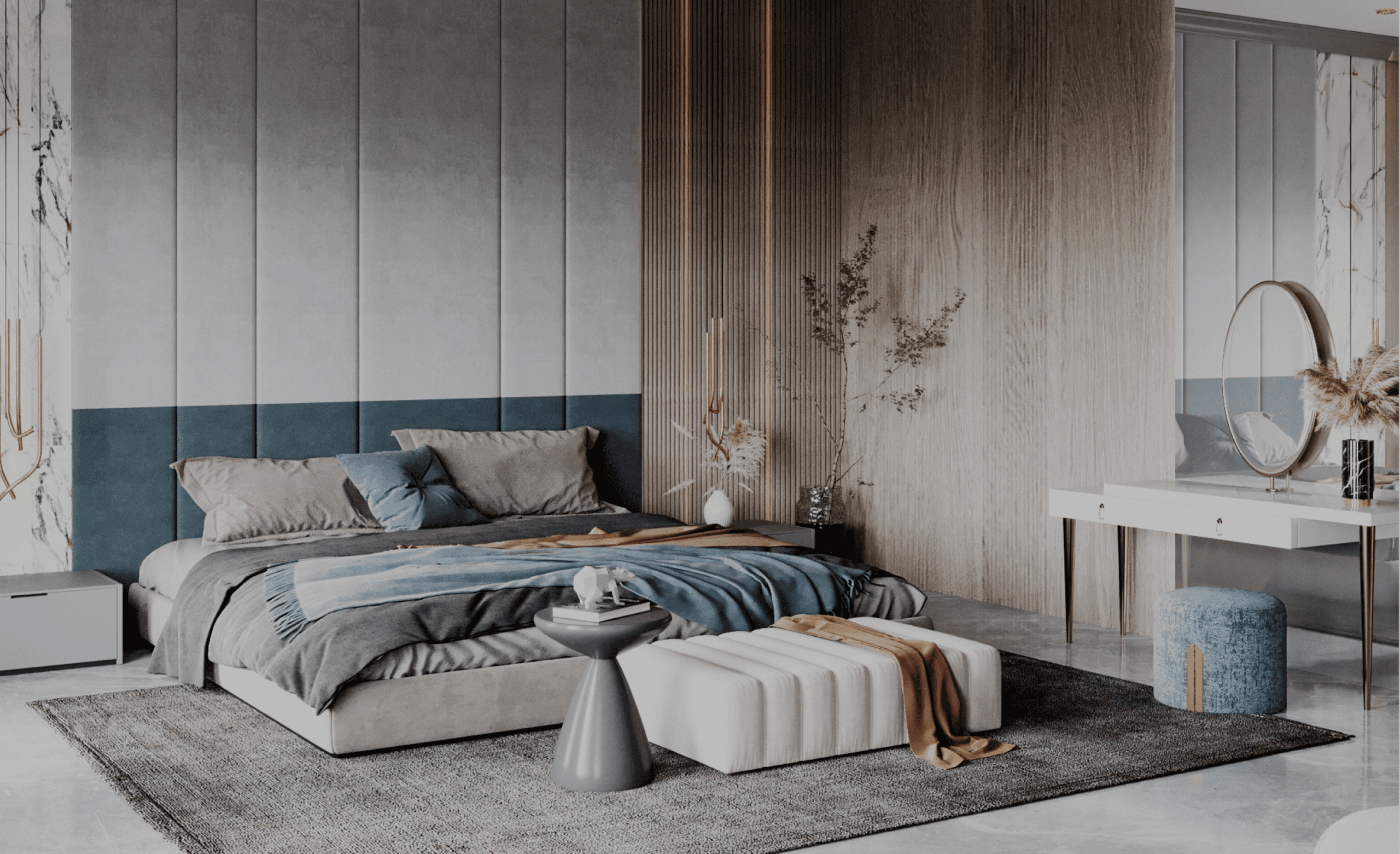 Interior design Dubai - Bluedome